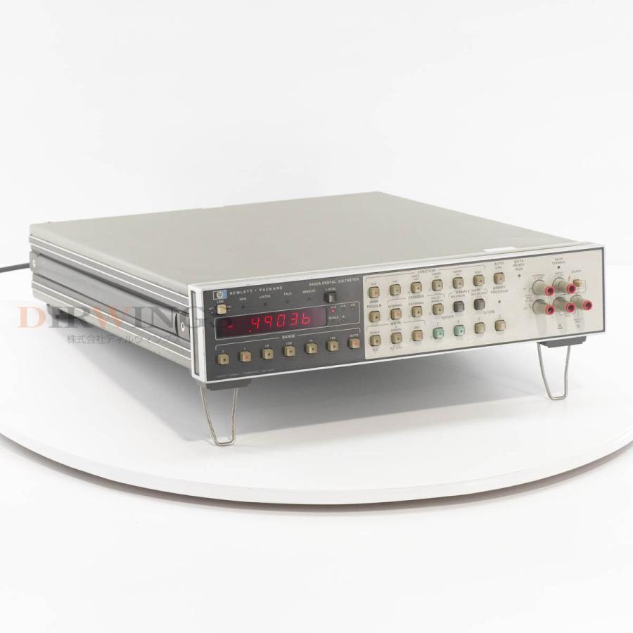 [DW]USED 8日保証 hp 3455A DIGITAL VOLTMETER デジタル電圧計 デジタルボルトメーター [07057 ...