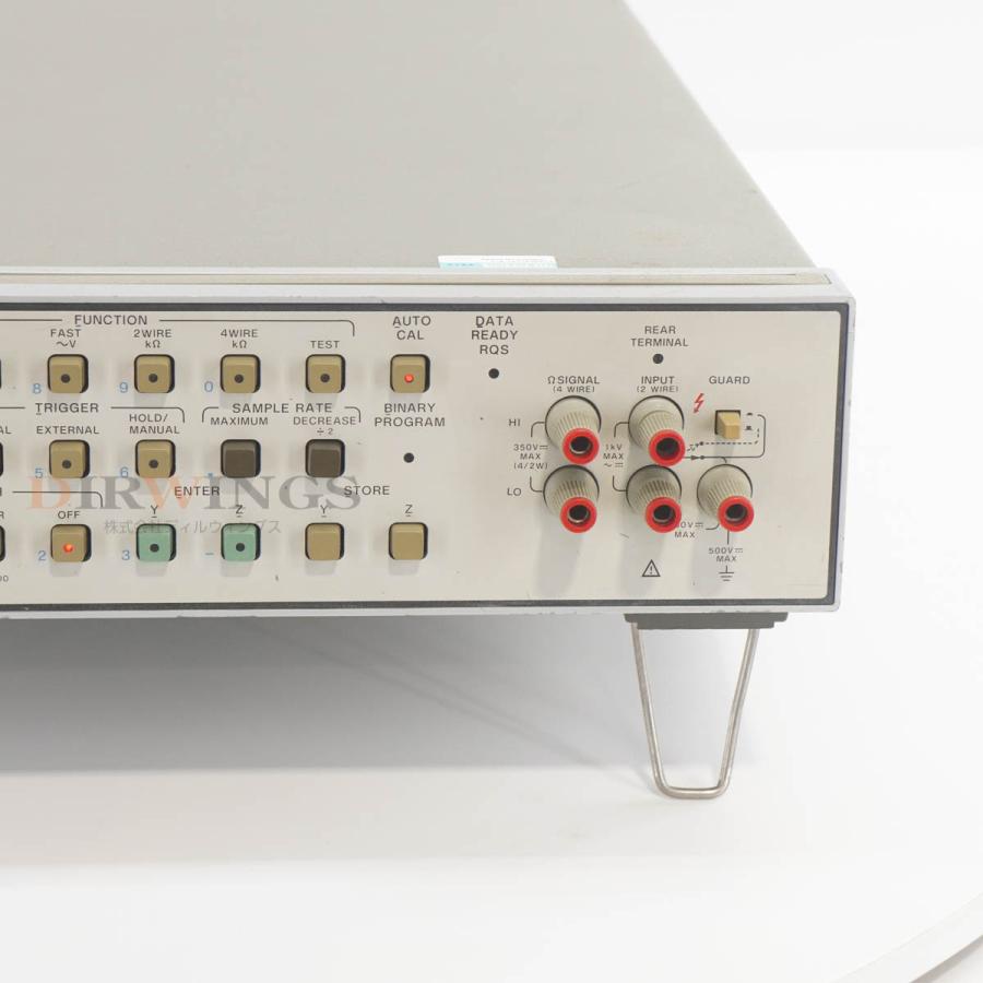 [DW]USED 8日保証 hp 3455A DIGITAL VOLTMETER デジタル電圧計 デジタルボルトメーター [07057 ...