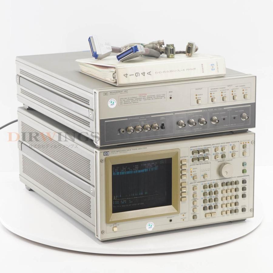 [DW]USED 8日保証 hp 4194A IMPEDANCE/GAIN-PHASE ANALYZER インピーダンス/ゲインフェーズ ...