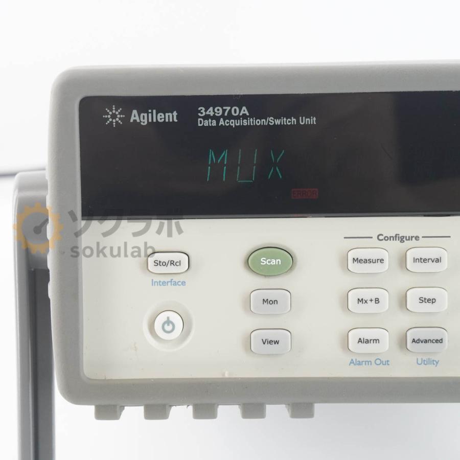 [DW]USED 8日保証 Agilent 34970A Data Acquisition/Switch Unit データ収集 データロガー ...