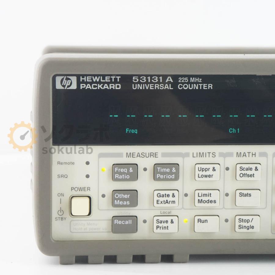 [DW]USED 8日保証 hp 53131A UNIVERSAL COUNTER ユニバーサルカウンター 225MHz [07064 ...