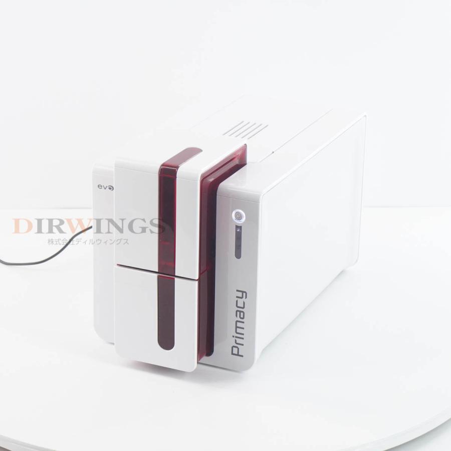 [PG]USED 8日保証 Evolis PM1H0000RS Primacy Expert プライマシー カードプリンター Card Printer ACアダプター 電源コード [07070 ...