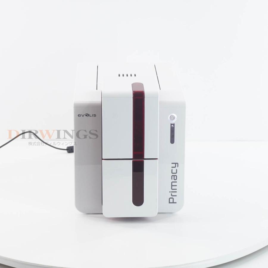 [PG]USED 8日保証 Evolis PM1H0000RS Primacy Expert プライマシー カードプリンター Card Printer ACアダプター 電源コード [07070 ...