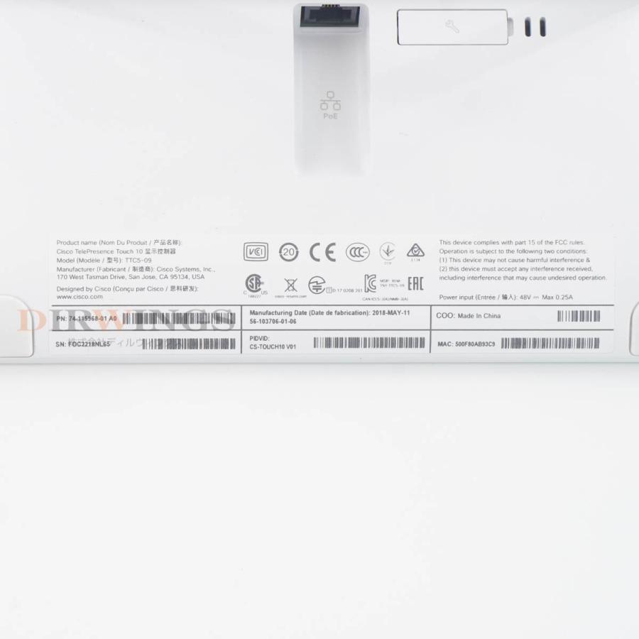 [PG]USED 8日保証 セット CISCO TelePresence SX80 Codec Precision 60 Camera ...