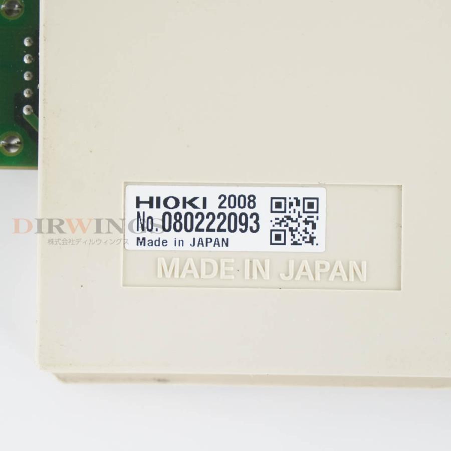 [DW]USED 8日保証 05/2023CAL HIOKI 8946 4ch ANALOG UNIT アナログユニット MEMORY ...