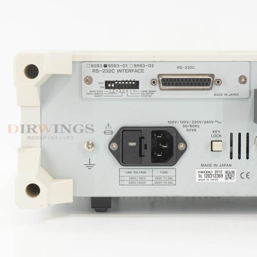 [DW]USED 8日保証 03/2023CAL HIOKI 3532-50 LCR HiTESTER LCRハイテスター 9593-01 ...