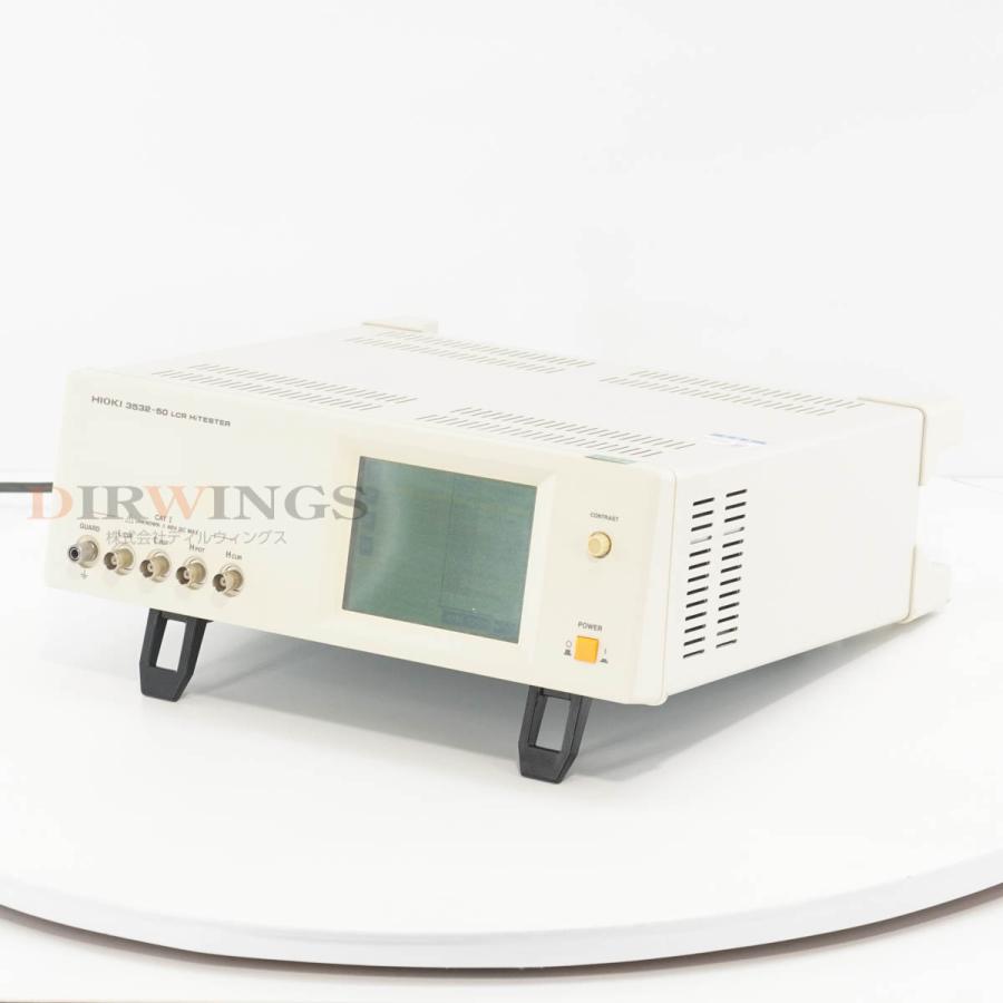 [DW]USED 8日保証 11/2023CAL HIOKI 3532-50 LCR HiTESTER LCRハイテスター 9593-01 ...