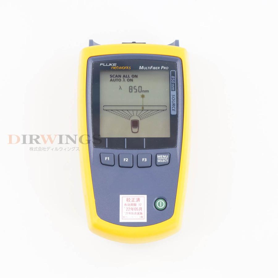 [DW]USED 8日保証 05/2021CAL FLUKE MFTK1200 MultiFiber Pro MPO/MTP Optical ...