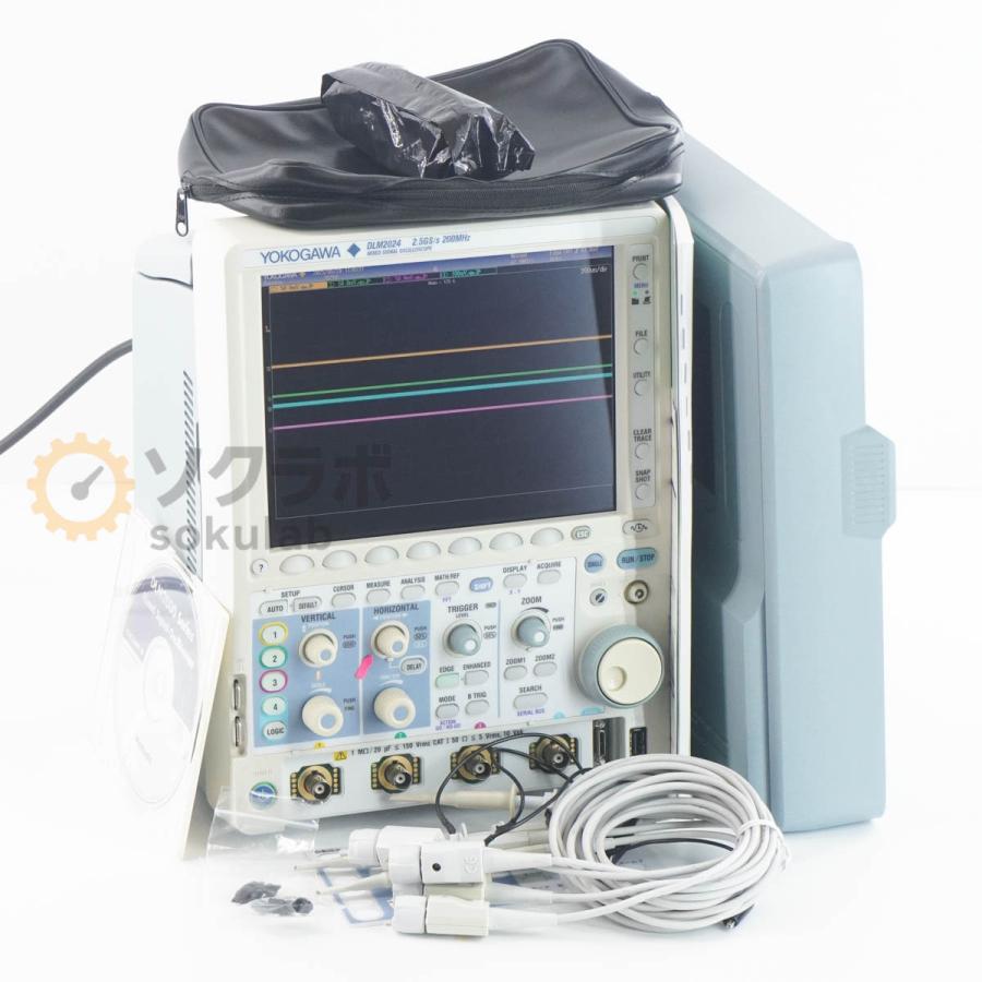 [DW]USED 8日保証 校正2026年3月まで有効 YOKOGAWA DLM2024 710110-M-HJ/B5/P4/C11/C8 ...