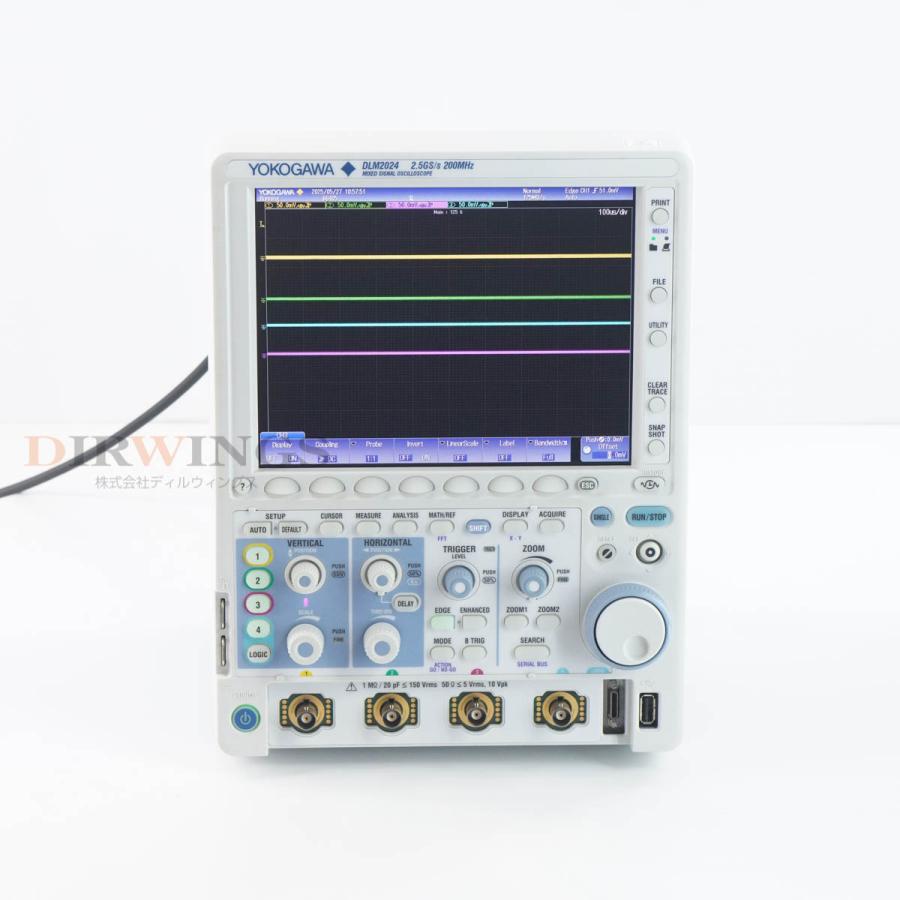 [DW]USED 8日保証 05/2024CAL YOKOGAWA DLM2024 710110-M-HJ/M3/P4/C11/C9 DLM2000 MSO MIXED SIGNAL ...