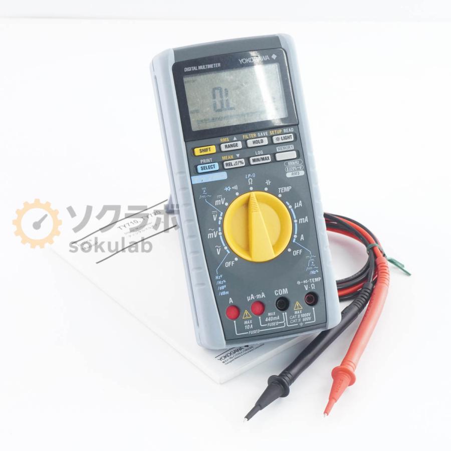 [JB]USED 保証なし YOKOGAWA TY720 DMM DIGITAL MULTIMETER デジタルマルチメーター 取扱説明書 ...