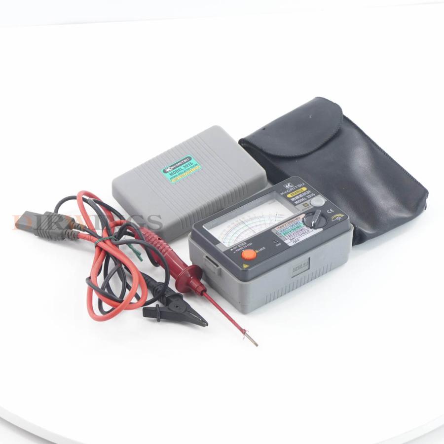 [DW]USED 8日保証 KYORITSU 3315 4RANGE INSULATION TESTER 絶縁抵抗計 4レンジ [07117 ...