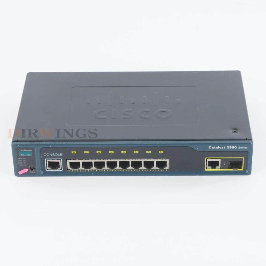 [PG]USED 8日保証 CISCO WS-C2960-8TC-L V03 Catalyst 2960 Switch スイッチ [07120-0383] : DIRWINGSショップ ...