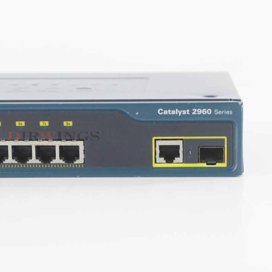 [PG]USED 8日保証 CISCO WS-C2960-8TC-L V03 Catalyst 2960 Switch スイッチ [07120-0383] : DIRWINGSショップ ...
