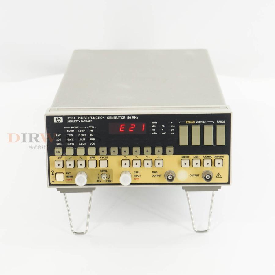 [JB]USED 保証なし hp 8116A PULSE/FUNCTION GENERATOR パルス ファンクションジェネレーター OPT 001 50MHz [07131-0004 ...