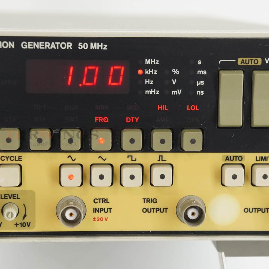 [JB]USED 保証なし hp 8116A PULSE/FUNCTION GENERATOR パルス ファンクションジェネレーター OPT ...