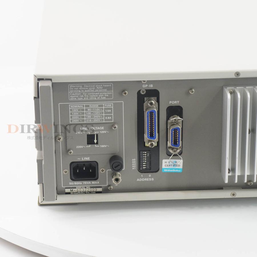 [JB]USED 保証なし Shibasoku AD725D AUTOMATIC DISTORTION ANALYZER ひずみ率計 ...