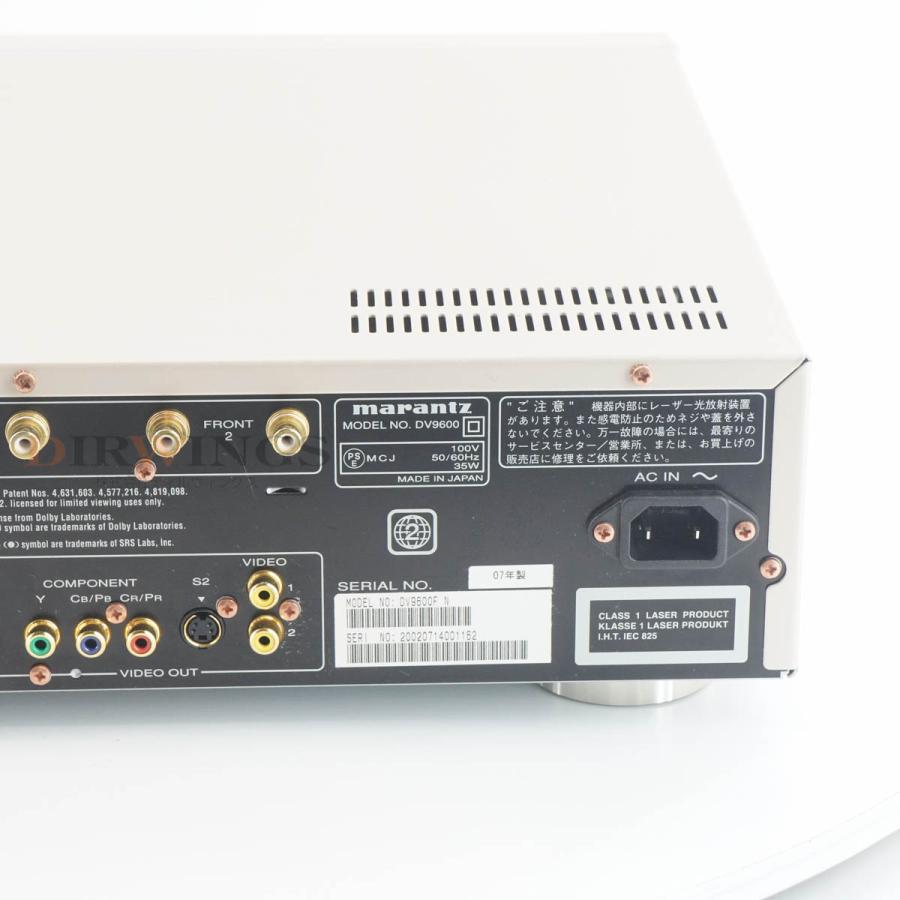 [PG]USED 8日保証 07年製 marantz DV9600 DV9600F N スーパーオーディオCD/DVDプレーヤー CD ...
