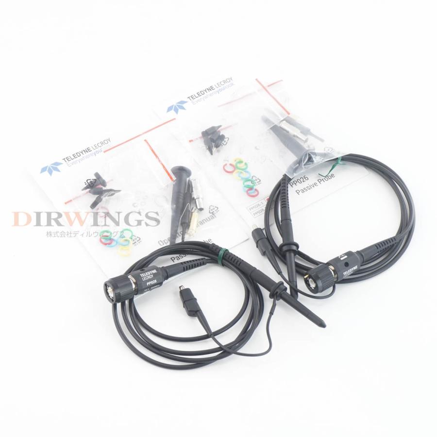 [DW]USED 8日保証 2本セット 未使用に近い TELEDYNE LeCroy PP026 Passive Probe パッシブプローブ 500MHz 10:1 10MΩ 10pF ...