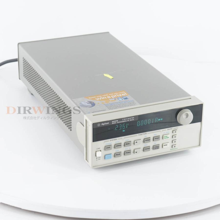 [DW]USED 8日保証 Agilent 66321B Mobile Communications DC Source 移動体通信用DC電源 ...