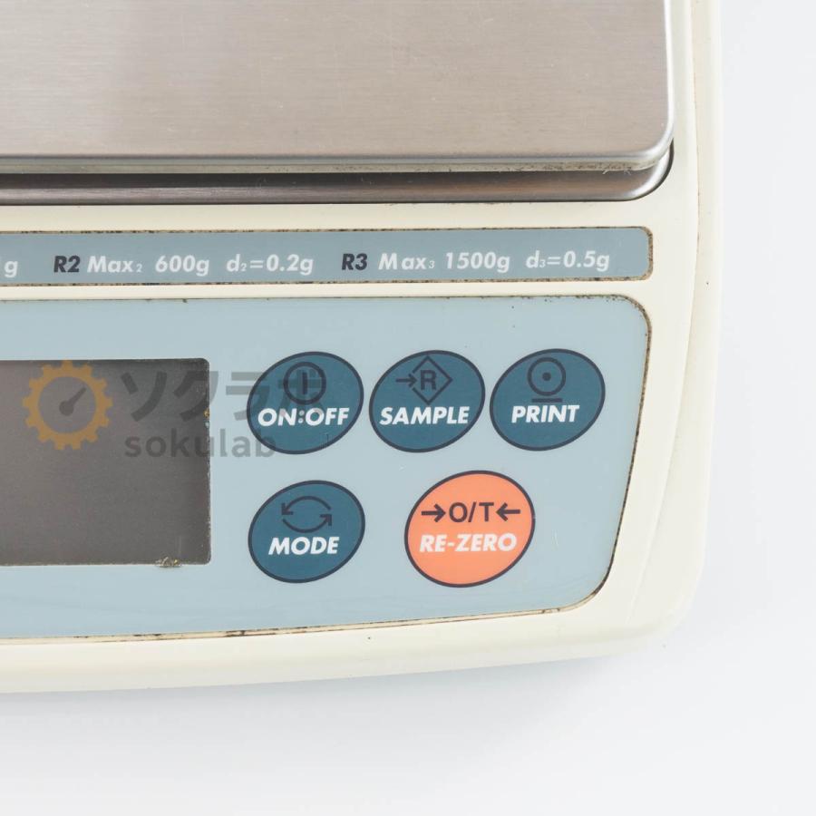 [JB]USED 保証なし A＆D EW-1500i EW-i Electronic Balance コンパクト天びん 電子天秤 電子天びん ひょう量 300g/600g/150 ...