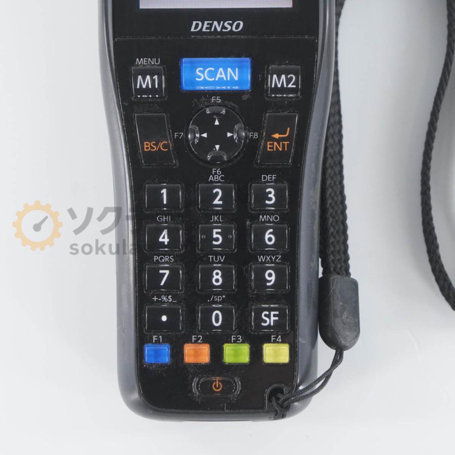 [PG]USED 8日保証 2台セット DENSO BHT-1505B BK 32MB ハンディターミナル CU-AL1 ACアダプター 電源 ...