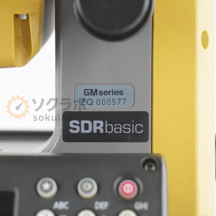 [PG]USED 8日保証 TOPCON SDRbasic Gmseries トータルステーション 測量機器 Total Station [07175-0075] : ソクラボショップ ...