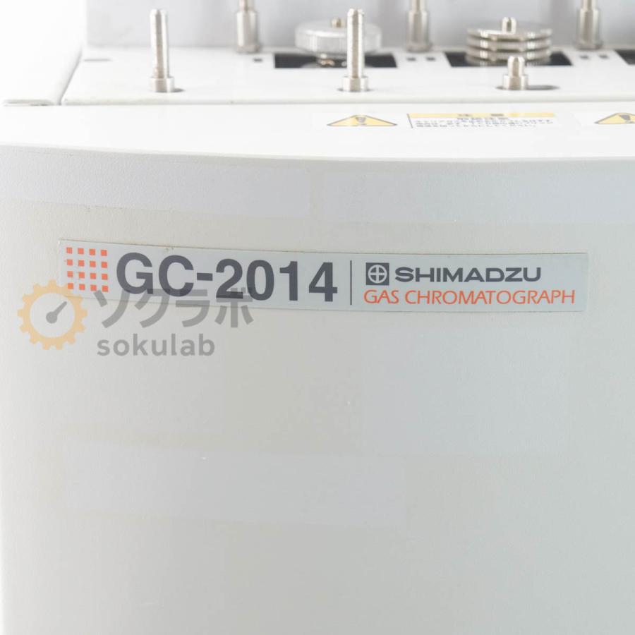 [DW]USED 8日保証 SHIMADZU GC-2014 GC-2014AT GAS CHROMATOGRAPH ガスクロマトグラフ ...