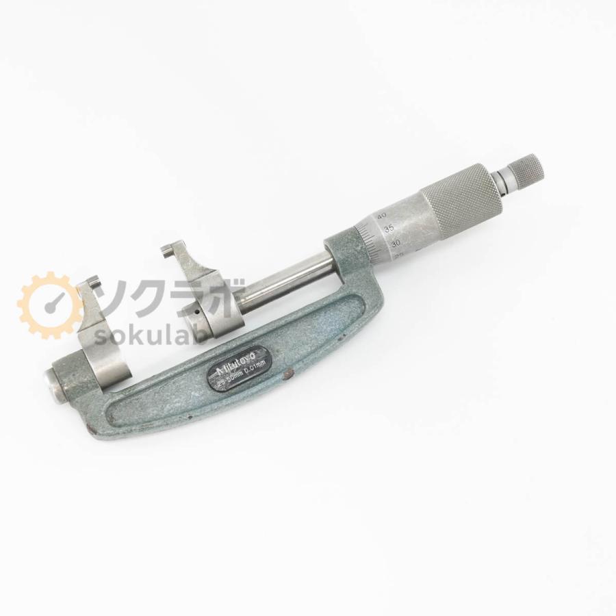 [JB]USED 保証なし Mitutoyo Micrometer マイクロメーター 25-50mm 0.01mm [07183-0038] : ソクラボショップ - 通販 - Yahoo ...