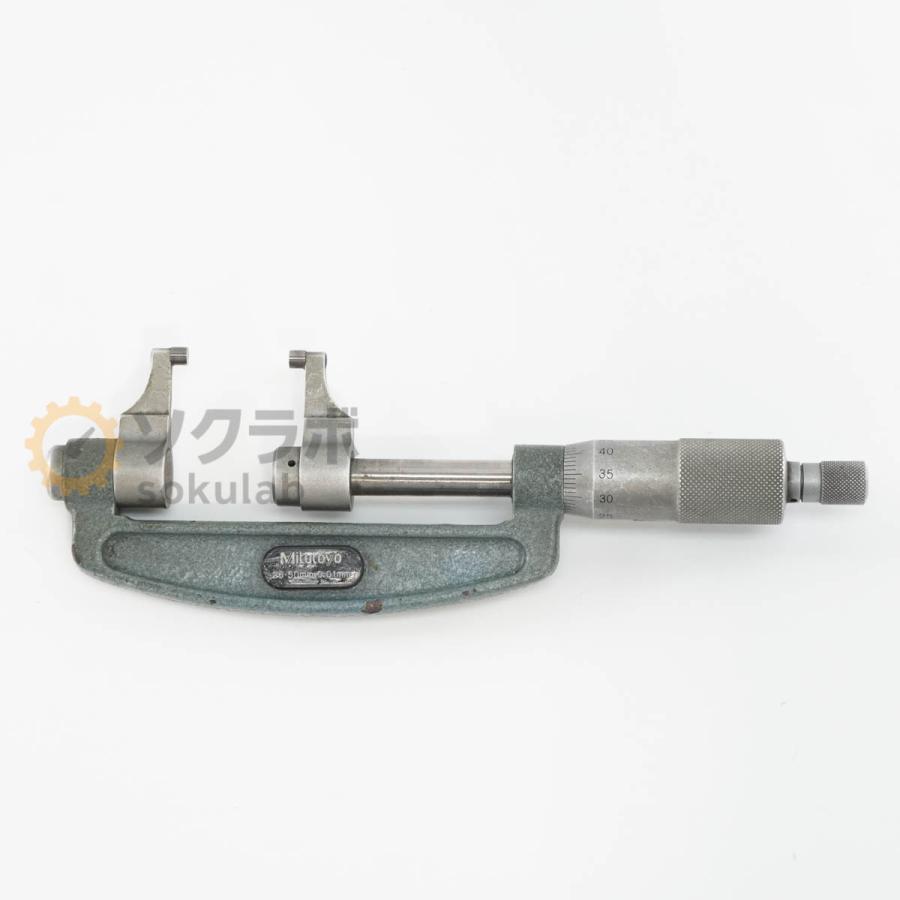[JB]USED 保証なし Mitutoyo Micrometer マイクロメーター 25-50mm 0.01mm [07183-0038 ...