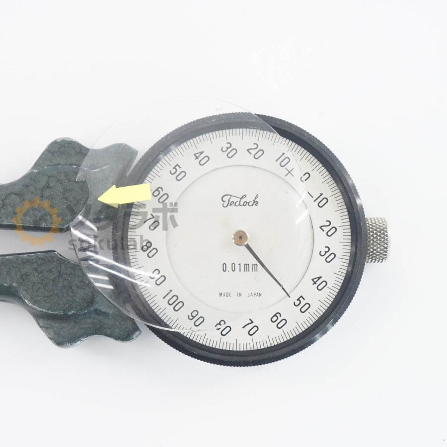 [JB]USED 保証なし Teclock IM882 Dial Caliper Gauge ダイヤルキャリパゲージ 0.01mm ...
