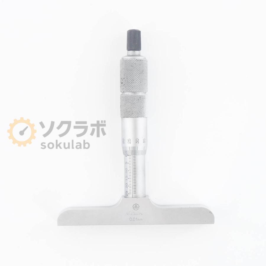 [DW]USED 8日保証 セット Mitutoyo DMS60-25 129-116 ？ DMC-100 Depth Micrometer ...