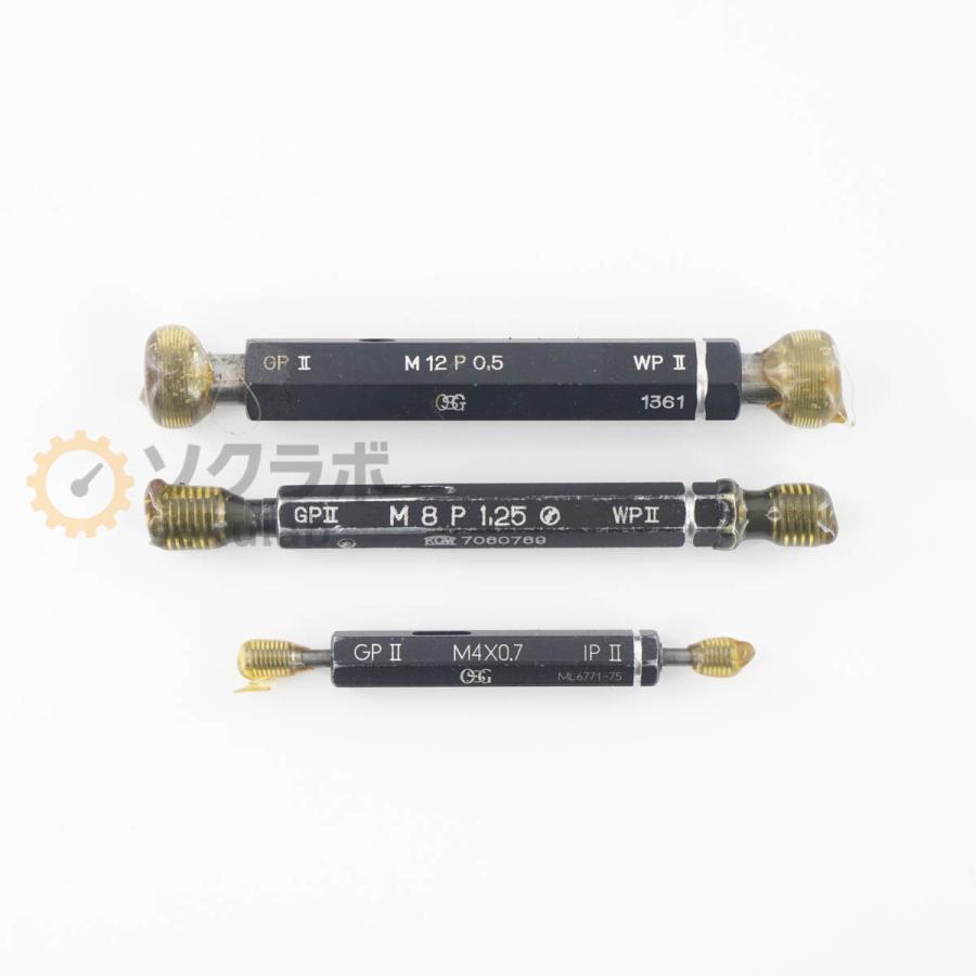 [DW]USED 8日保証 計22個セット OSG GPIP PG THREAD PLUG GAUGE PLAIN プラグゲージ ねじゲージ ...