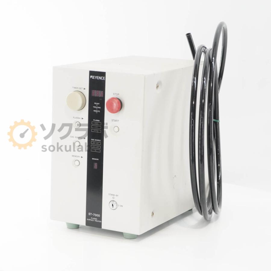 [DW]USED 8日保証 KEYENCE ST-7000 ST-7010 PLASMA SURFACE TREATER 濡れ性改善プラズマ ...