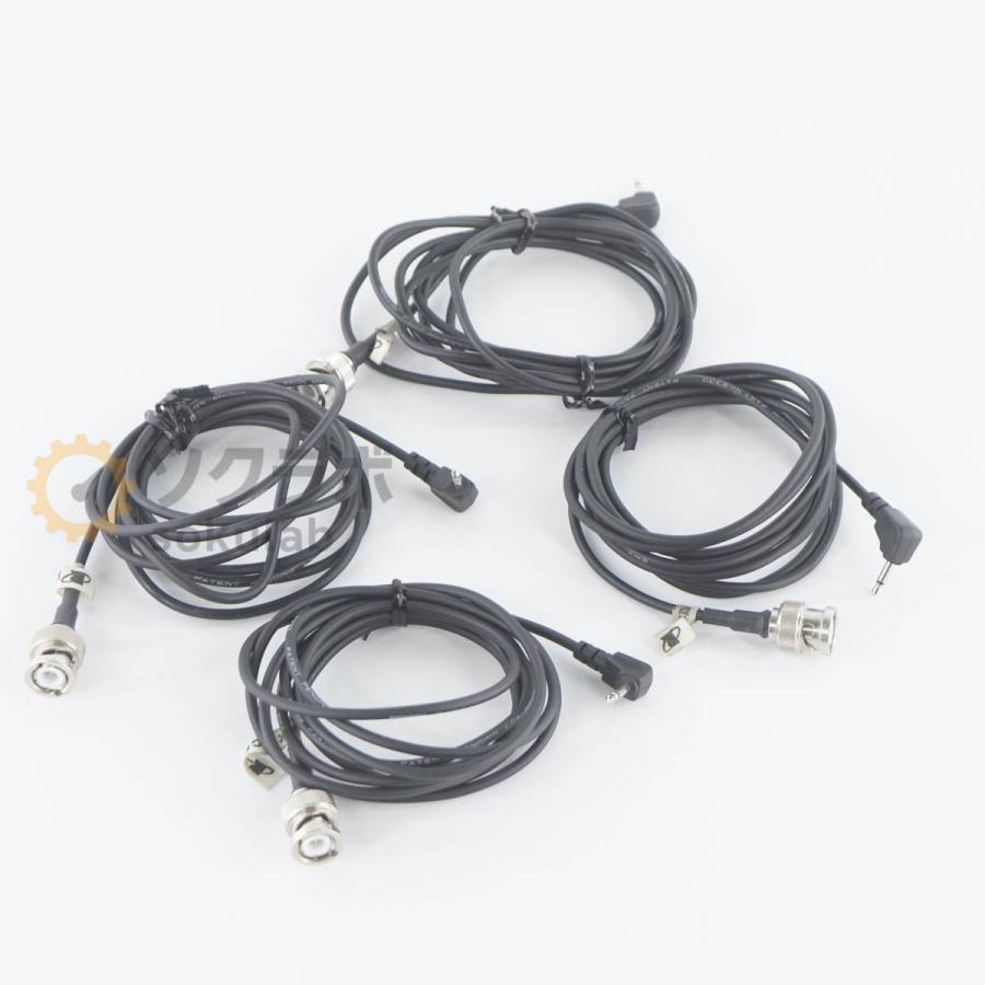 [DW]USED 8日保証 4本セット RION CC-24 Cable 出力ケーブル BNC-ピンコード [07194-0143] : ソク ...
