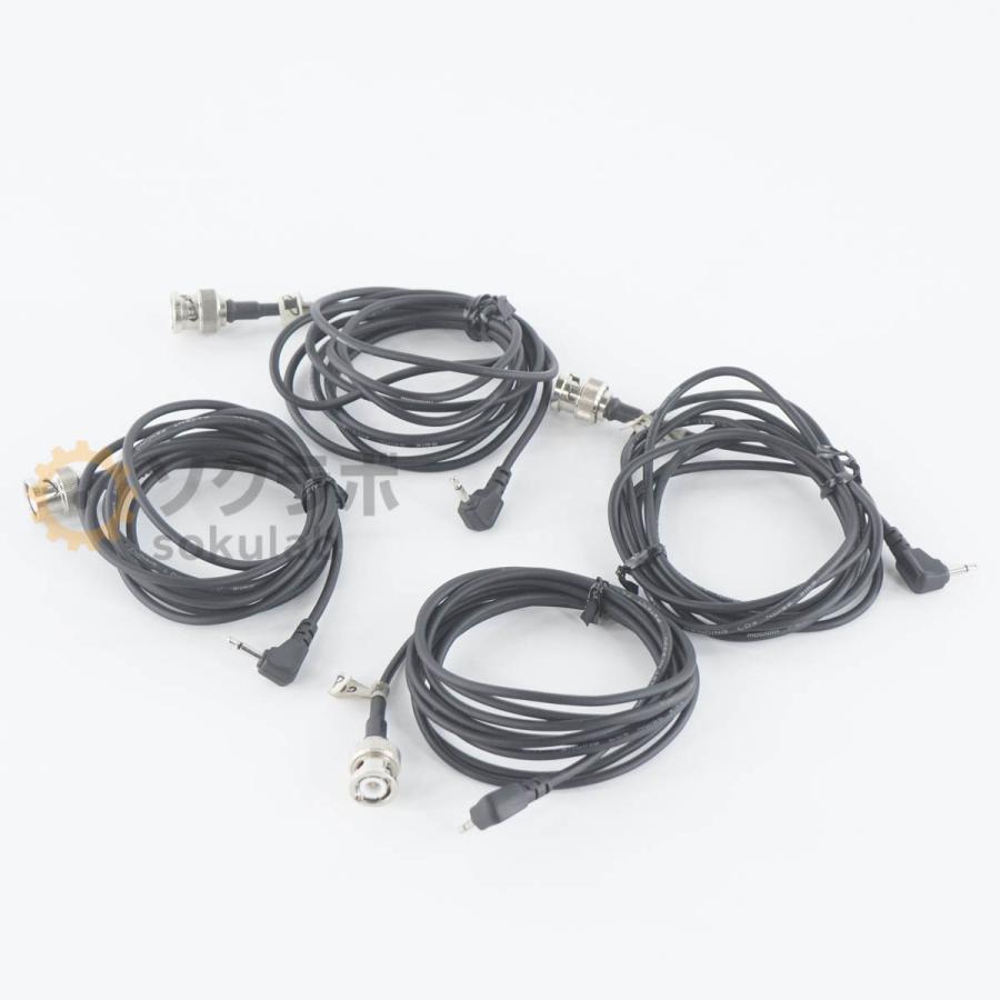 [DW]USED 8日保証 4本セット RION CC-24 Cable 出力ケーブル BNC-ピンコード [07194-0143] : ソク ...