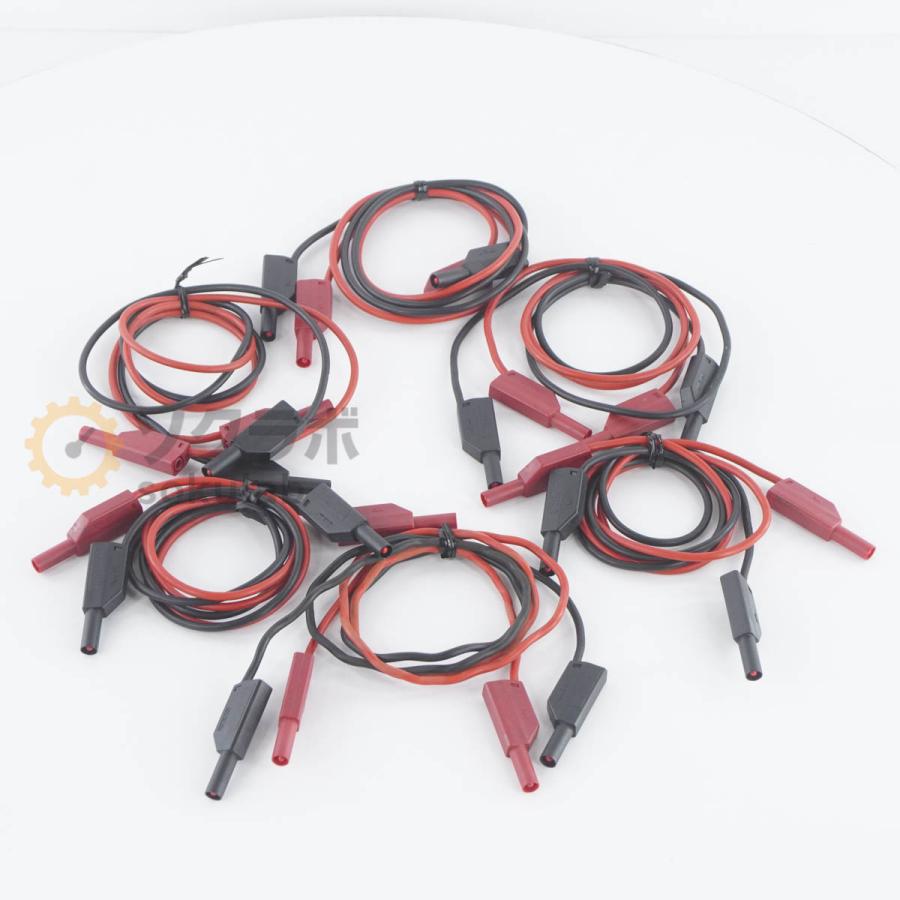 [DW]USED 8日保証 6ペアセット YOKOGAWA 758917 Measurement Lead Set 測定リードセット ...