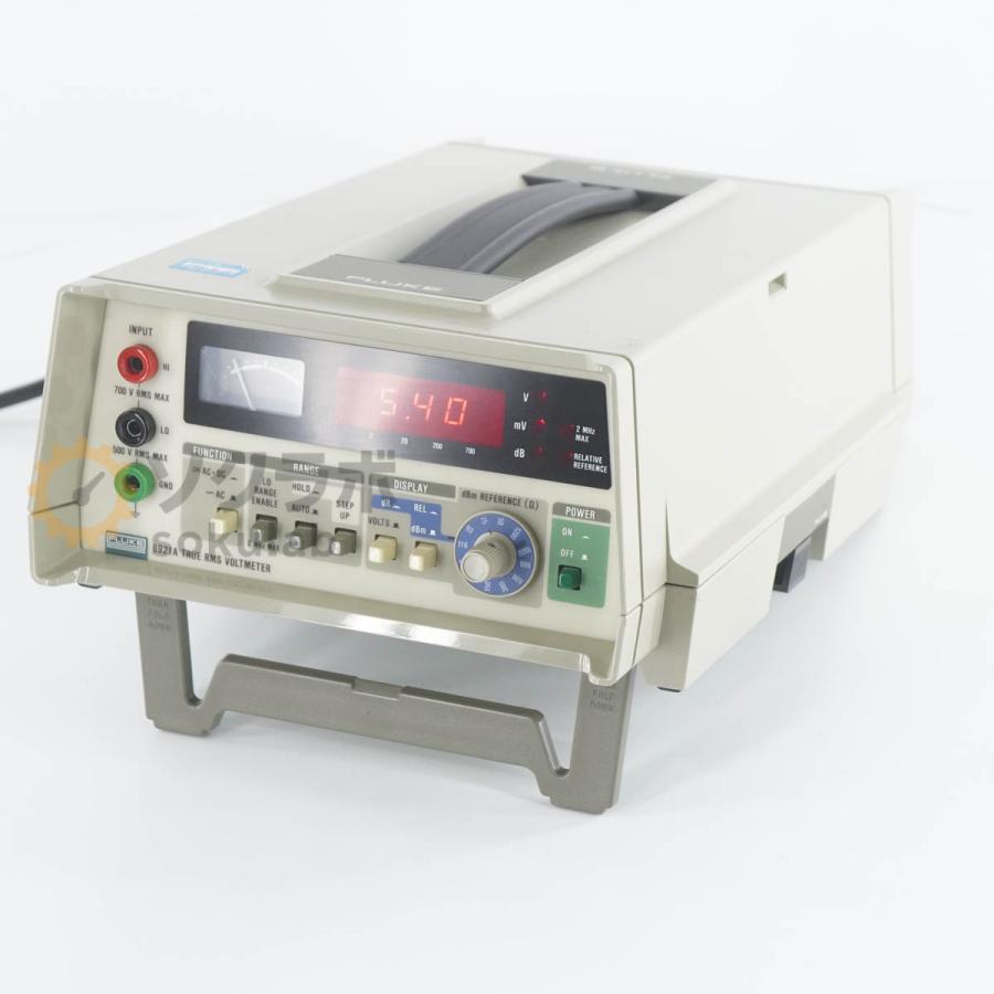 [DW]USED 8日保証 FLUKE 8921A TRUE RMS VOLTMETER 電圧計 ボルトメーター 電源コード [07230 ...