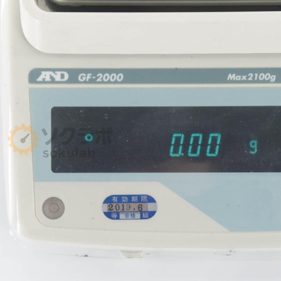 [DW]USED 8日保証 A＆D GF-2000 Electronic Balance 電子天秤 ベーシック汎用電子天びん 電磁式はかり ...