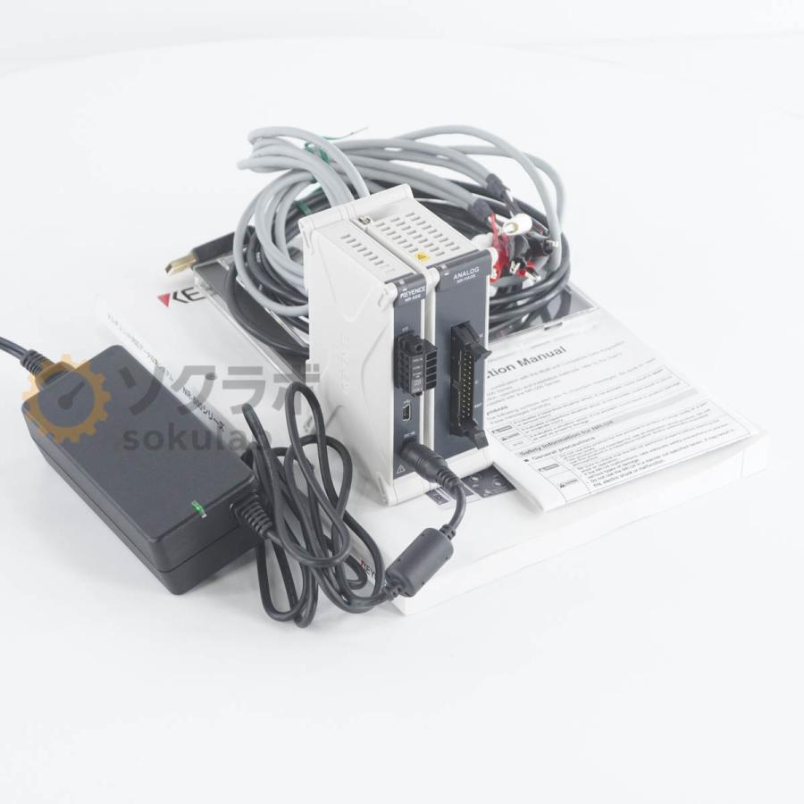 [PG]USED 8日保証 KEYENCE NR-HA08 NR-500 PLC シーケンサー マルチ入力データロガー 高速アナログ計測 ...