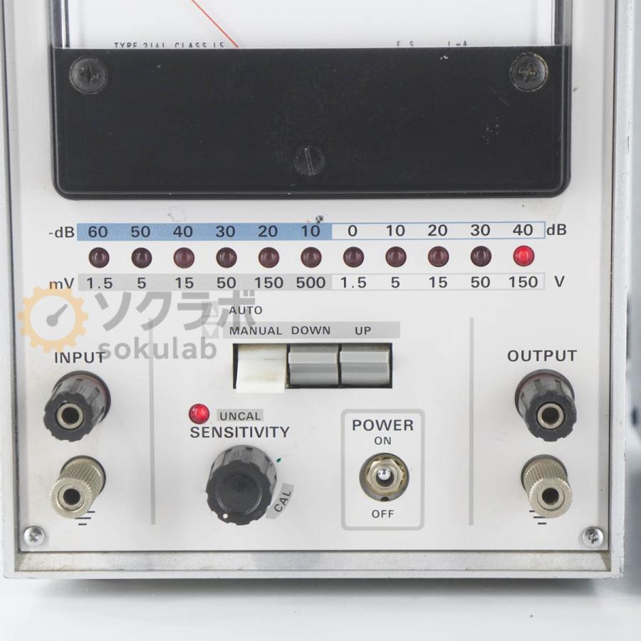 [DW]USED 8日保証 2台セット National VP-9611B AUTO VOLTMETER 自動エレクトロニック電圧計 ボルト ...