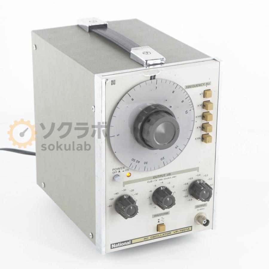 [DW]USED 8日保証 National VP-7201A RC OSCILLATOR RC発振器 RCオシレーター [07237 ...