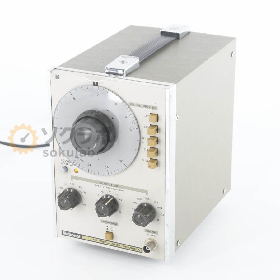 [DW]USED 8日保証 National VP-7201A RC OSCILLATOR RC発振器 RCオシレーター [07237 ...
