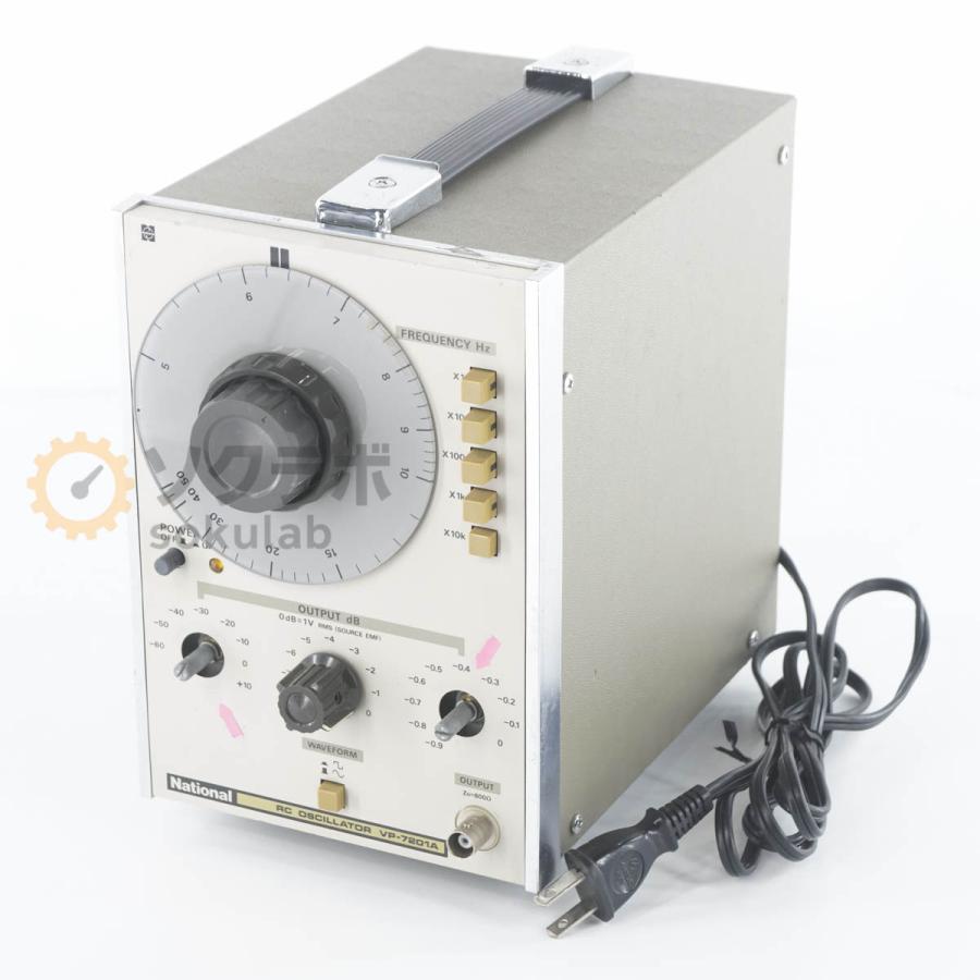[JB]USED 保証なし National VP-7201A RC OSCILLATOR RC発振器 RCオシレーター [07237 ...