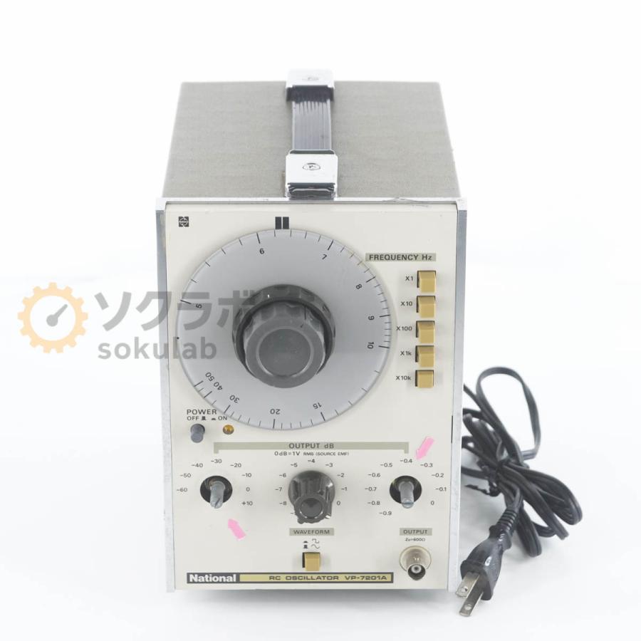 [JB]USED 保証なし National VP-7201A RC OSCILLATOR RC発振器 RCオシレーター [07237 ...