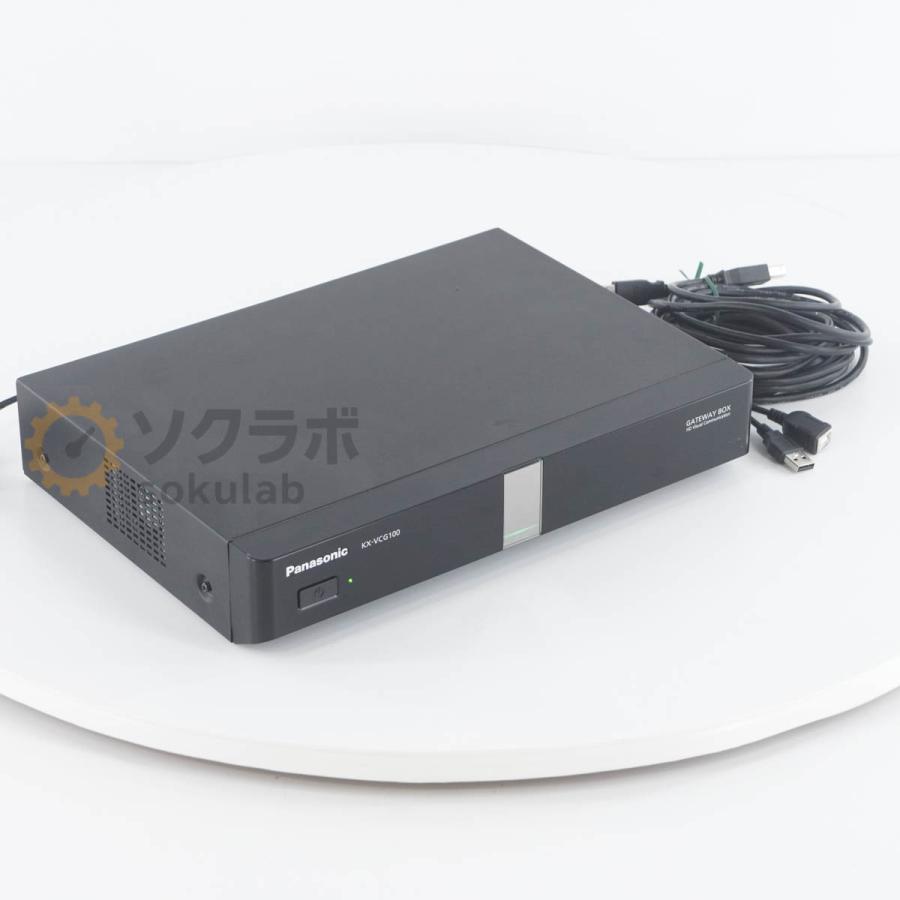 [PG]USED 8日保証 Panasonic KX-VCG100J Webハイブリッドモード拡張ゲートウェイボックス ビデオ会議システム Web会議連携 ...[07314-0004 ...