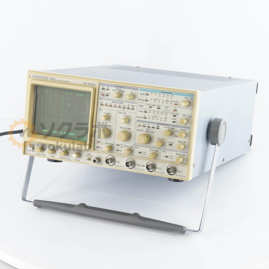 [DW]USED 8日保証 KENWOOD CS-6030 READOUT OSCILLOSCOPE リードアウト オシロスコープ 100MHz [07321-0002] : ソクラボショップ ...