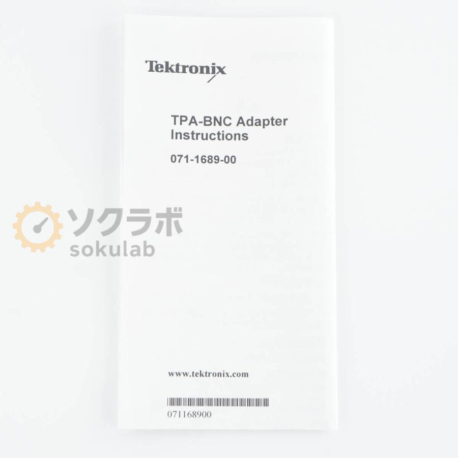 [JB]USED 保証なし Tektronix TPA-BNC TEKPROBE BNC Adapter Probe インターフェース ...