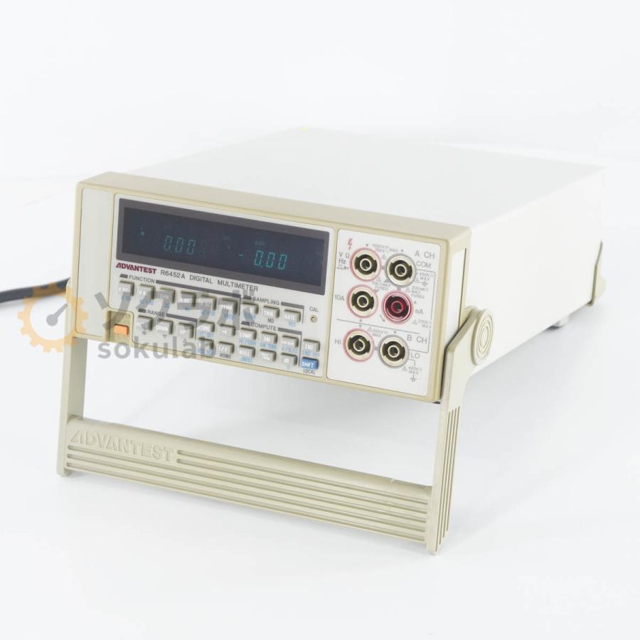 [JB]USED 保証なし ADVANTEST R6452A DMM DIGITAL MULTIMETER デジタルマルチメーター ...