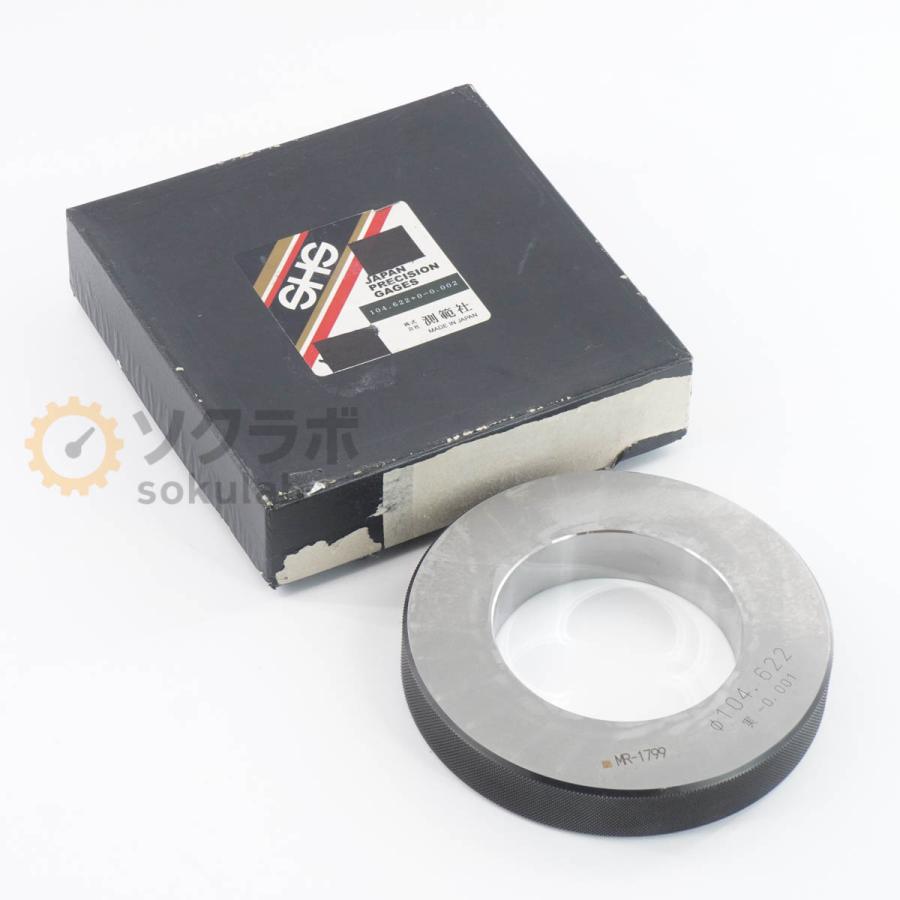 [DW]USED 8日保証 SHS 測範社 φ104.622 -0.001 Master Ring Gauge マスターリングゲージ セット ...